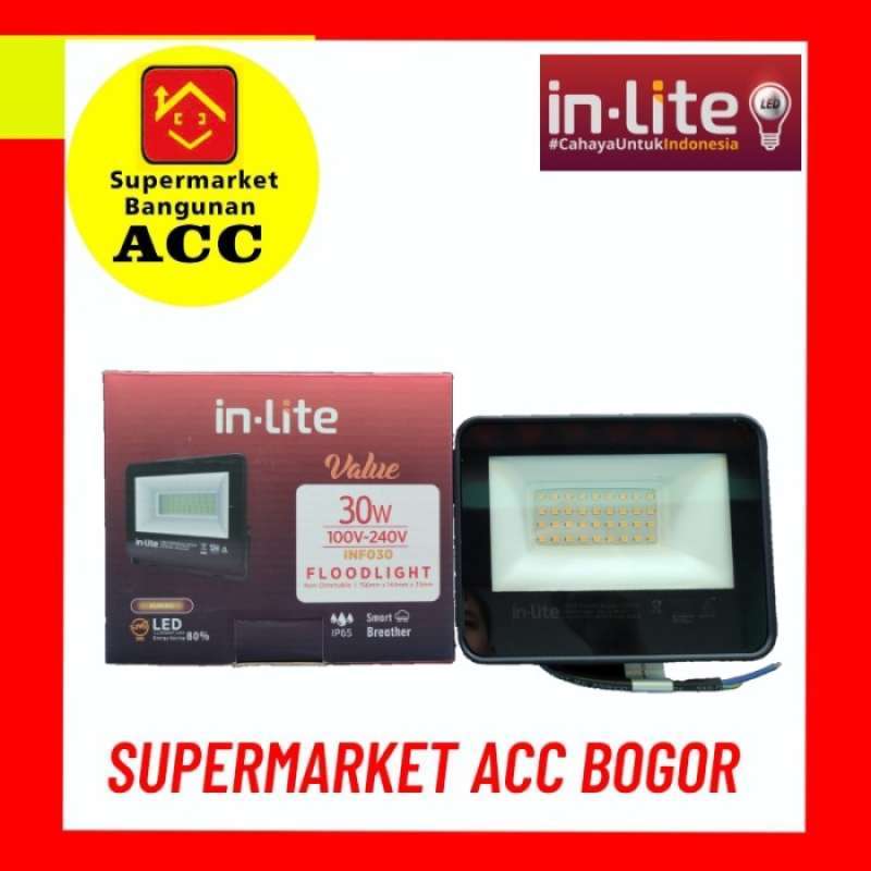 Jual Lampu Sorot Taman In - Lite 30 Watt - Lampu Flood Light Inlite ... Jual Lampu Sorot Taman In - Lite 30 Watt - Lampu Flood Light Inlite ...
