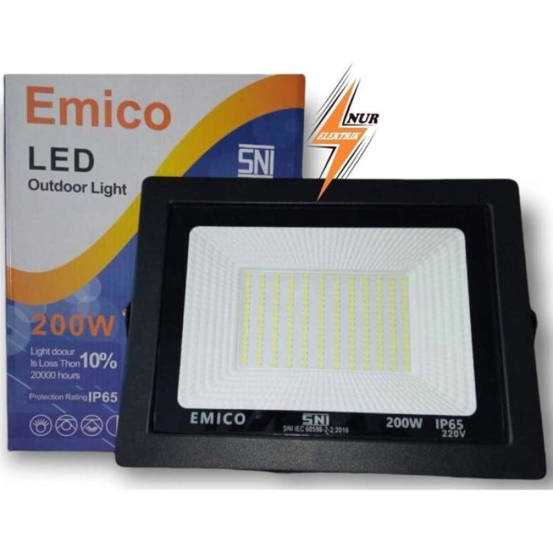Promo Lampu Sorot Outdoor Led 100W 200W 300W Panggung Taman Gedung Lapangan Diskon 23% di Seller ...
