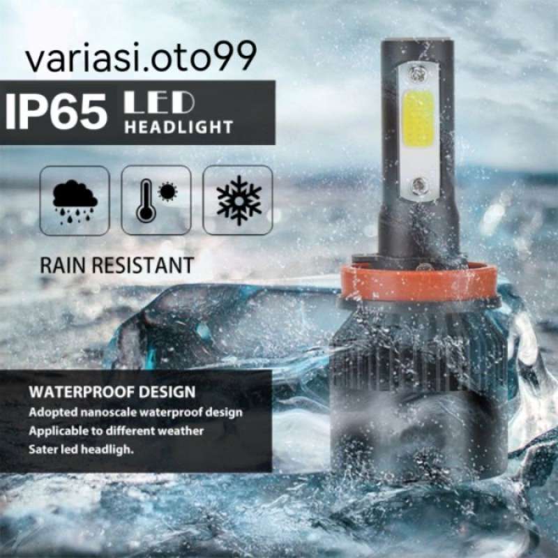 Jual Lampu LED Depan Mobil Utama 4 Sisi X7 H4 &H11 Lampu Mobil Super ...