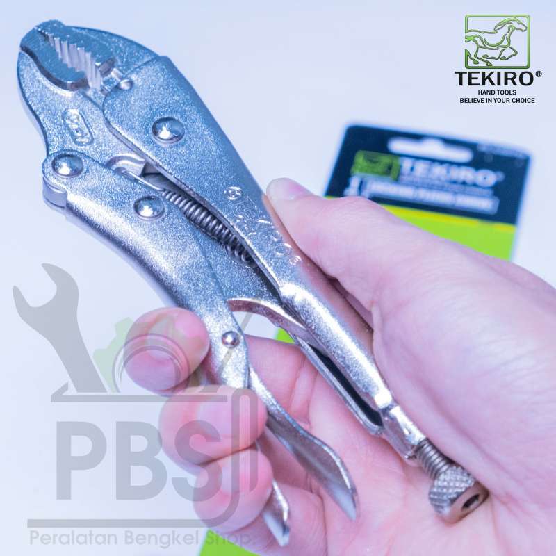 Promo Tang buaya TEKIRO 7 inch Curve - Tang jepit tekiro Diskon 20% di ...