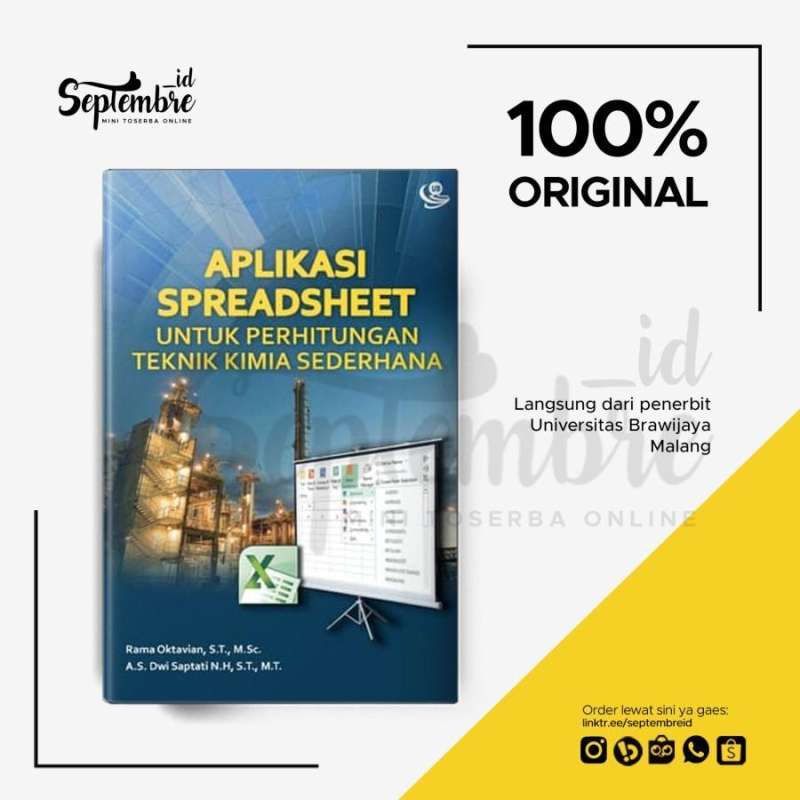 Jual Buku Aplikasi Spreadsheet Untuk Perhitungan Teknik Kimia Sederhana ... Jual Buku Aplikasi Spreadsheet Untuk Perhitungan Teknik Kimia Sederhana ...