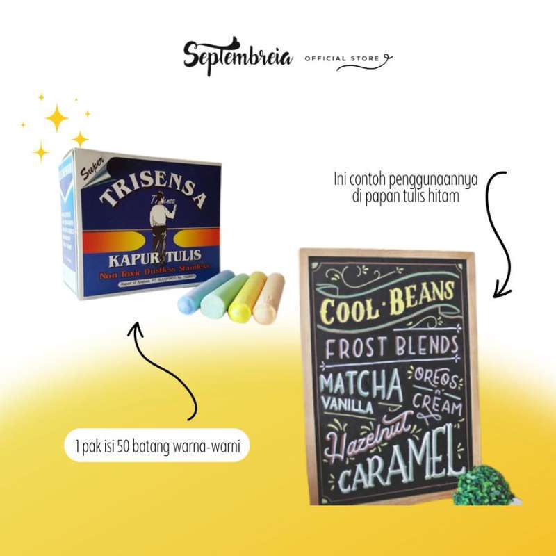 Kapur Tulis Juli 2024 banyak pilihan - Harga Murah | Blibli