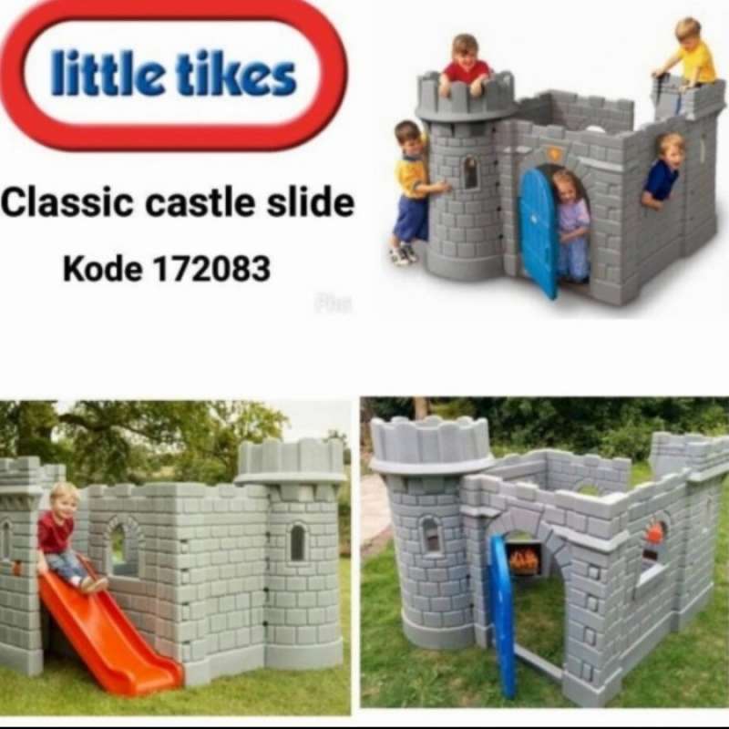 Little Tikes Castle Playhouse With Slide at Barbara Keeter blog