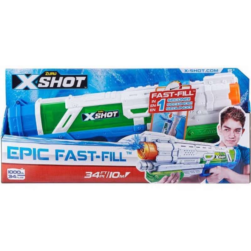 Promo Zuru X Shot Water Warfare Epic Fast-Fill Water Blaster ...