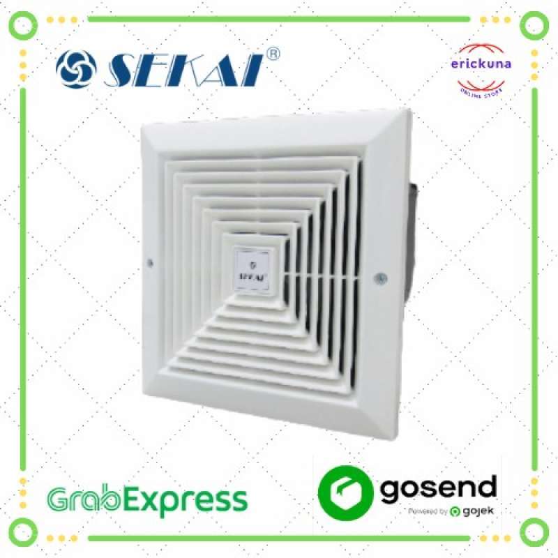 Promo Kipas Hisap Exhouse Fan Sekai 1091 Plafon Dak 10 Hexos Kamar ...