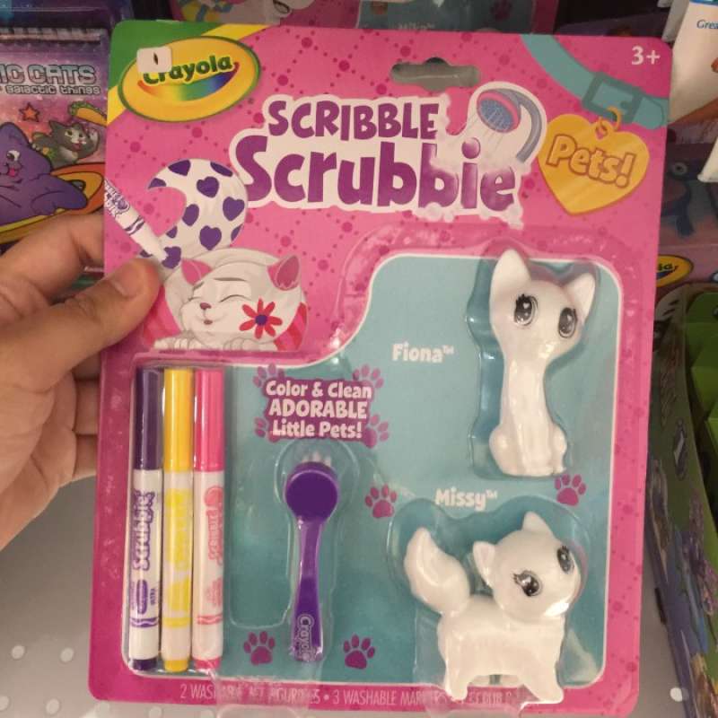 Jual Crayola Scribble Scrubbie Pets Dog Pack Animal Toy Set Di Seller ...