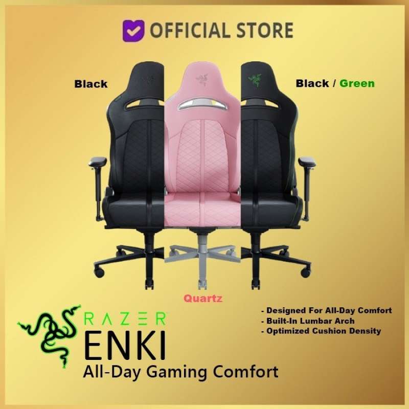 Jual Razer Enki for All-Day Comfort - Gaming Chair Kursi Gaming di ...