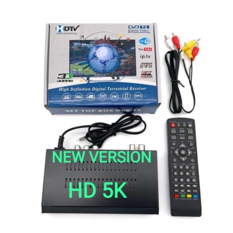 Promo Digital Stb T2 Hdtv Bisa Buat Tv Tabung/Lcd/Smart Tv Dvb T2 ...