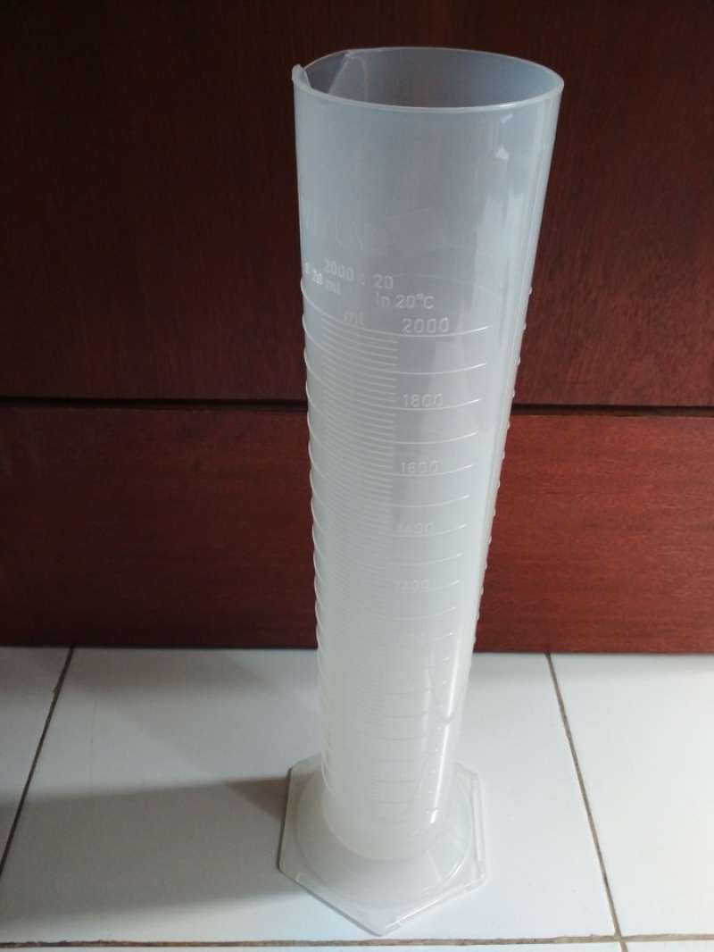 Jual Vitlab Measuring Cylinder Pp 2000 Ml/ Gelas Ukur Plastik 2 L Vitlab Di Seller Medika ...