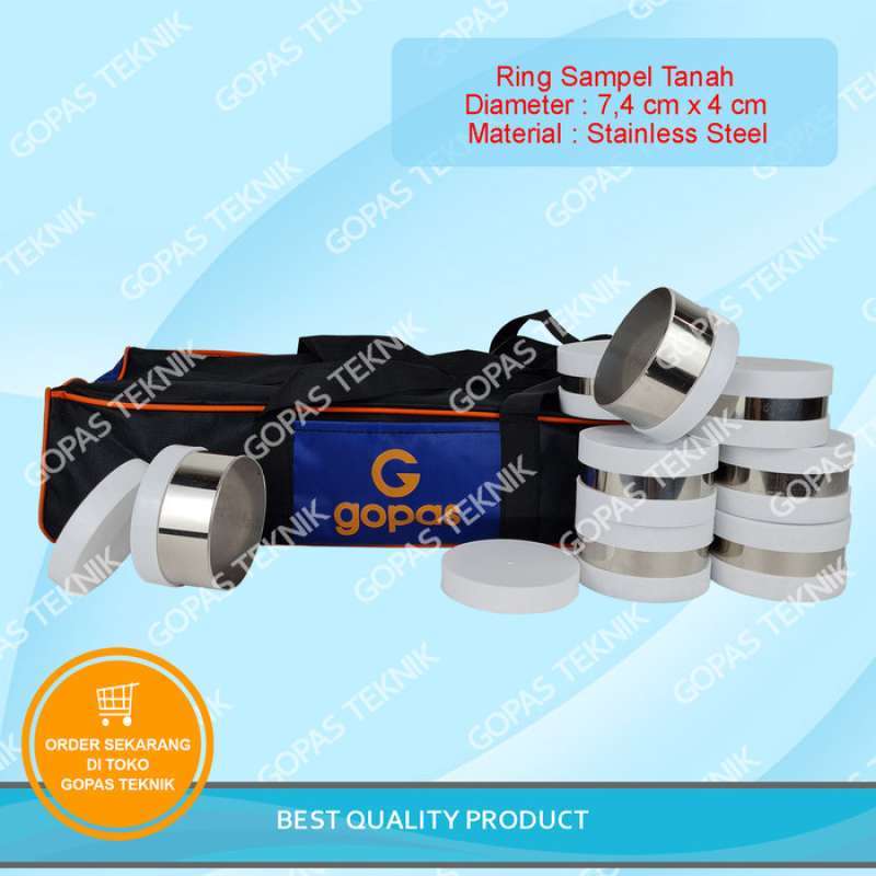 Promo Soil Sampling Ring, Ring Sample Tanah isi 20 Pcs per box Diskon ...