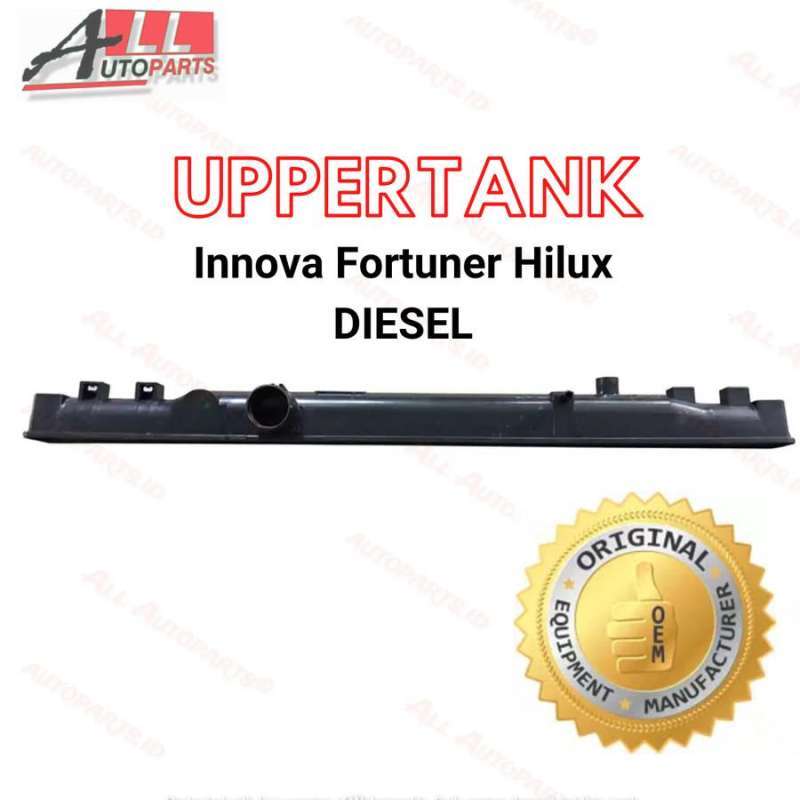 Jual Uppertank Radiator Innova Fortuner Hilux Hillux Solar Diesel di ...