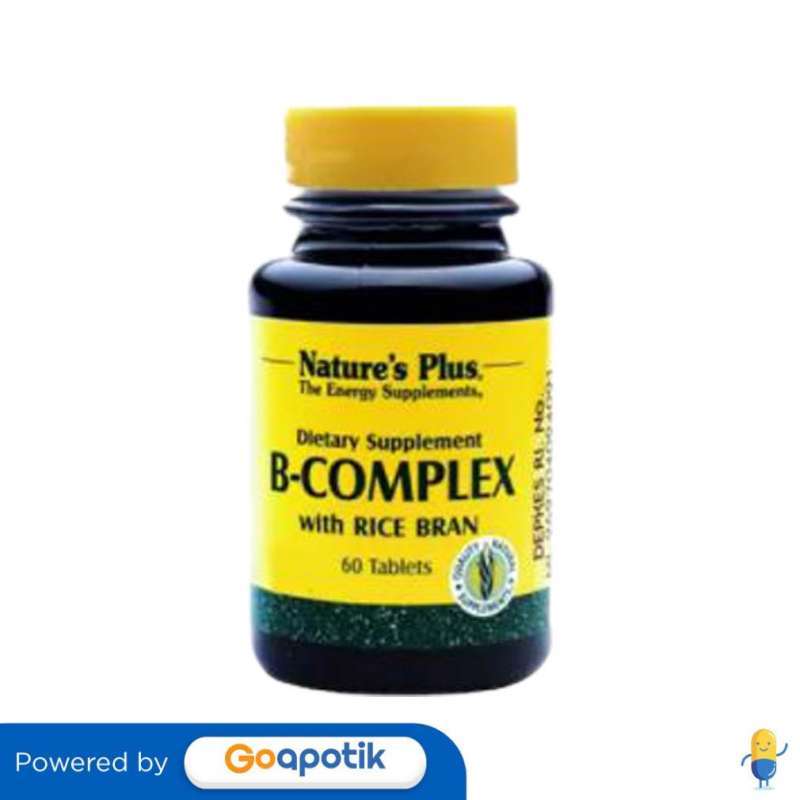 Jual NATURE'S PLUS B COMPLEX BOTOL 60 TABLET di Seller Apotek Farmasi ...