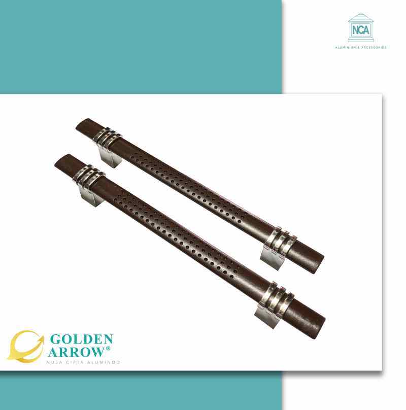 Promo Handle Pintu Lemari Cokelat Ring 160 Cokelat / Handle Pintu + Nca ...
