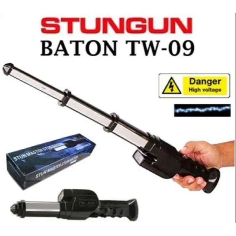 Jual Keren Stuinn Guuin 800000 Alat Setrum Kejut Pelindung Diri Baton ...
