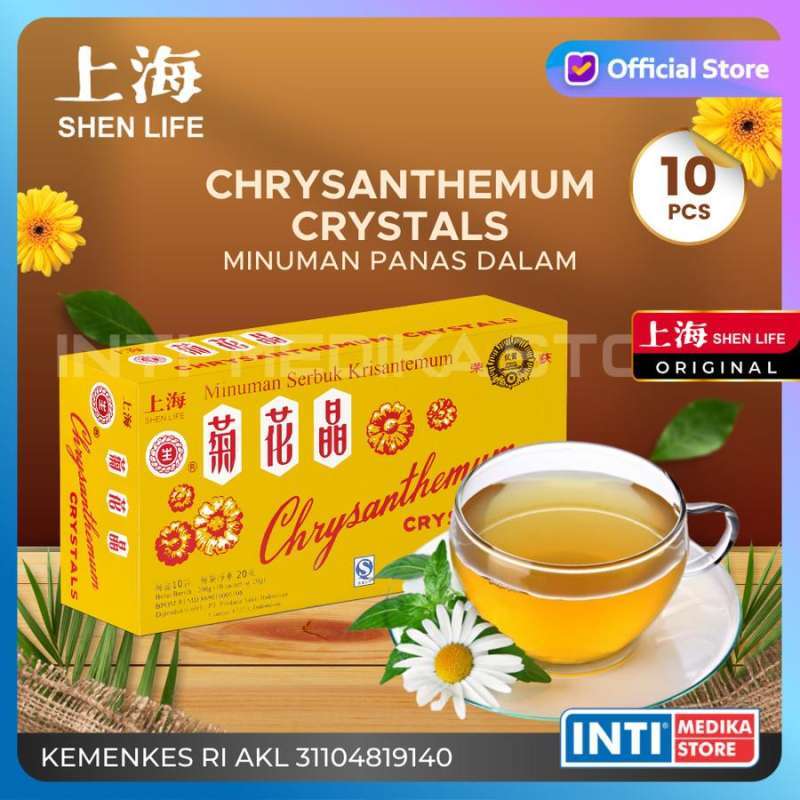 Jual SHENLIFE - Chrysanthemum | Minuman Serbuk Teh Krisantemum Panas ...
