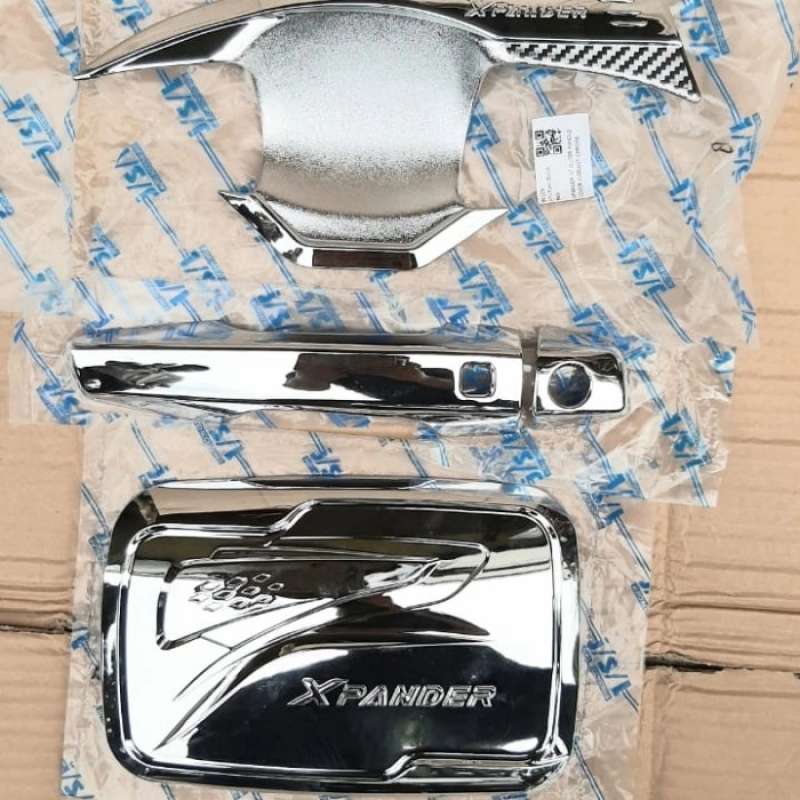 Promo Paket Cover Handle Outer Pintu dan Tank Bensin Xpander Chrome JSL Diskon 17% di Seller ...