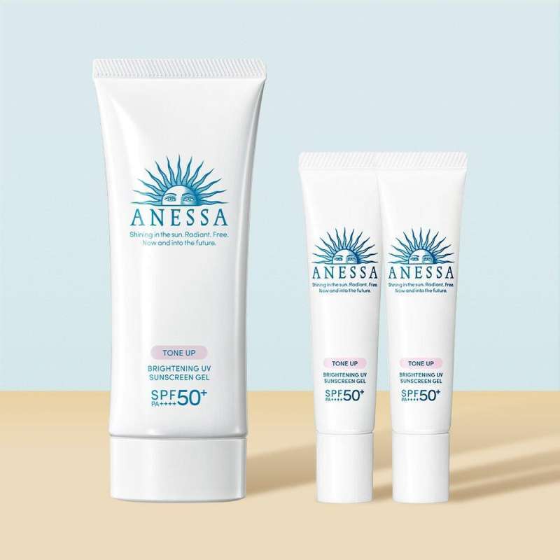 Promo ANESSA Brightening UV Sunscreen Gel N 90g Special Set (+15g*2ea) Diskon 3% di Seller CHOBS ...