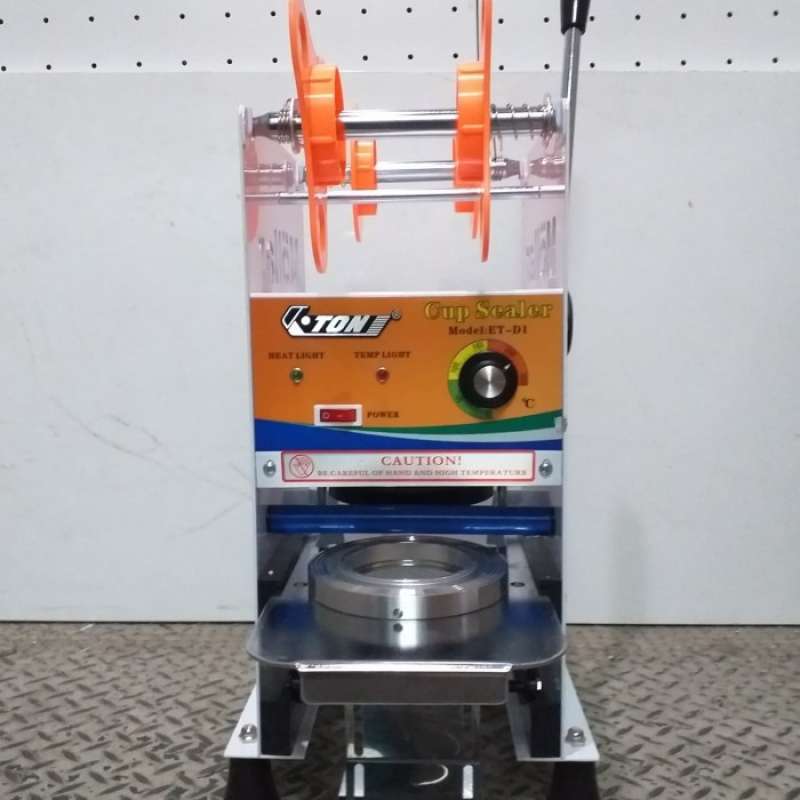 Promo Eton Cup Sealer Et D1 Segel Press Gelas Tinggi Manual Diskon 23