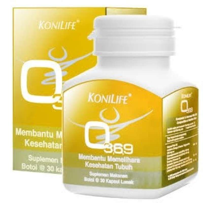Promo suplemen kesehatan + konilife o369 isi 30 kapsul lunak Diskon 12% ...