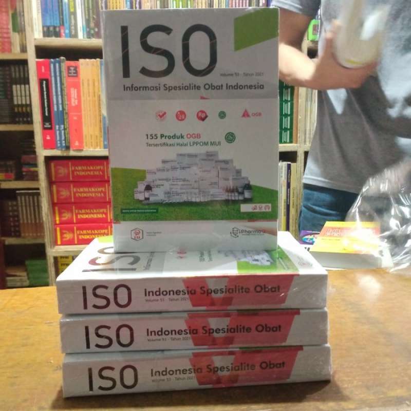 Promo Buku Iso Informasi Spesialite Obat Indonesia Tahun 2021 Vol 53 ...