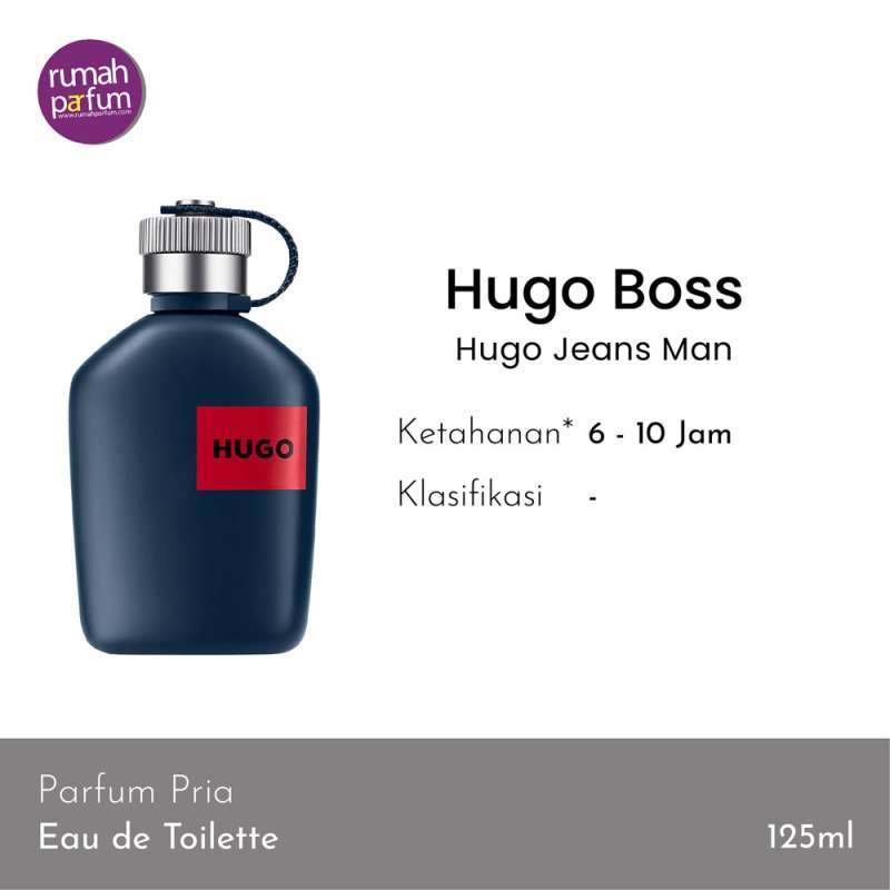 Promo Hugo Boss Hugo Jeans Parfum Man 125 ML Diskon 19% di Seller Rumah ...