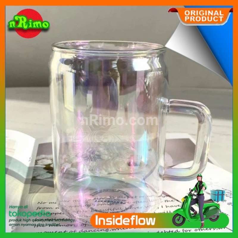 Promo Gelas Mug Kaca Besar Unik Kopi Susu Jus Milk Glass Coffee Cup 700 ...