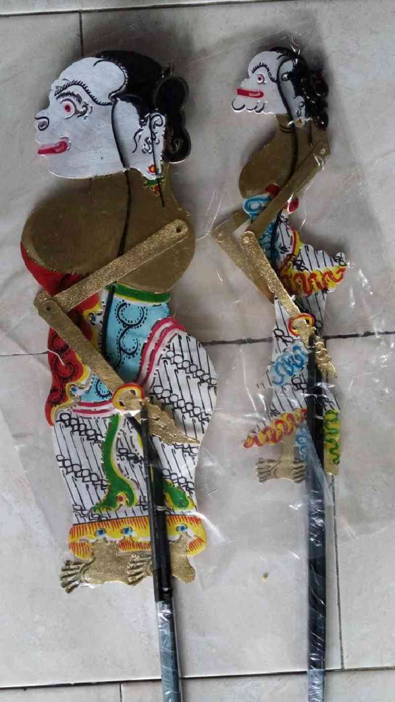 Jual wayang kulit limbuk cangik ( 70&62 cm) di Seller Manunggal jaya ...