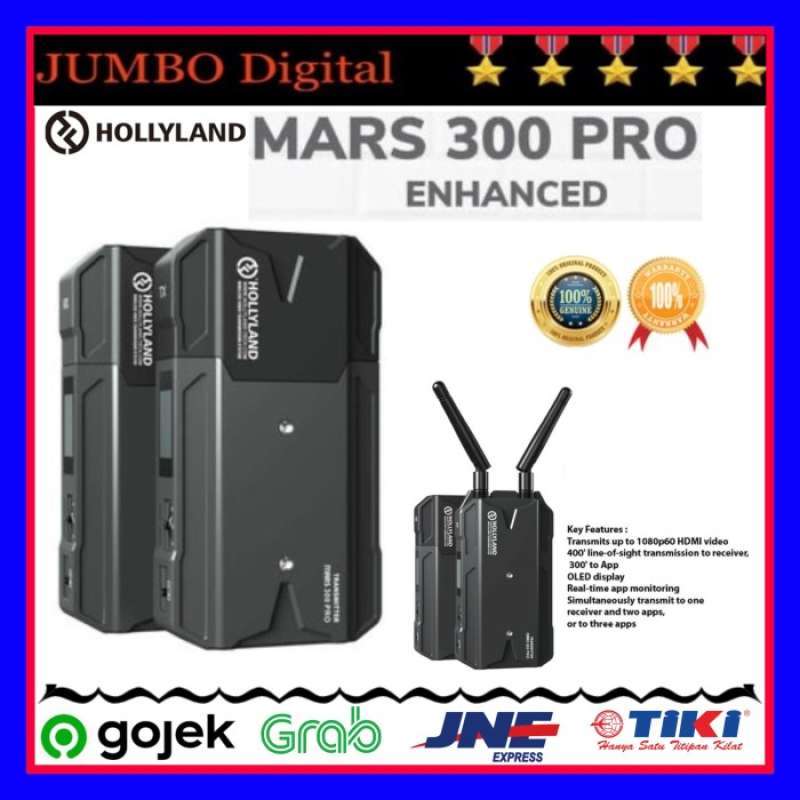 Promo Hollyland Mars 300 Pro Hdmi Wireless Video Transmitter Enhanced ...