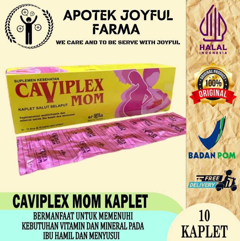 Jual Caviplex Mom Multivitamin Untuk Ibu Hamil Dan Menyusui - Strip Di ...