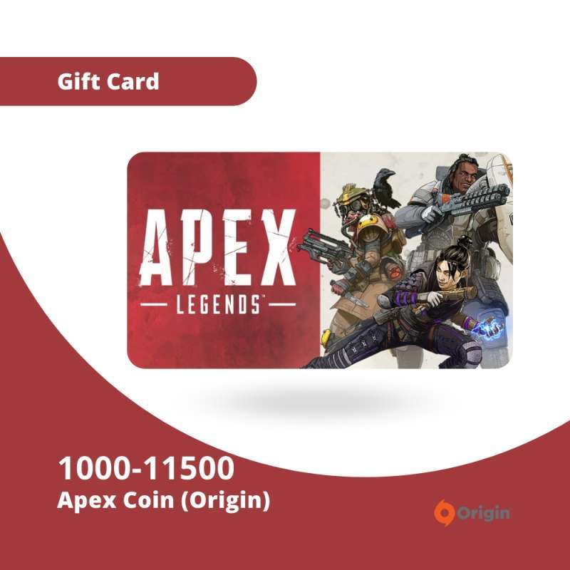 Jual Apex Legends Coins (origin) Gift Card 1000 - 11500 - 4350 Apex Coin (origin) Di Seller Cell ...