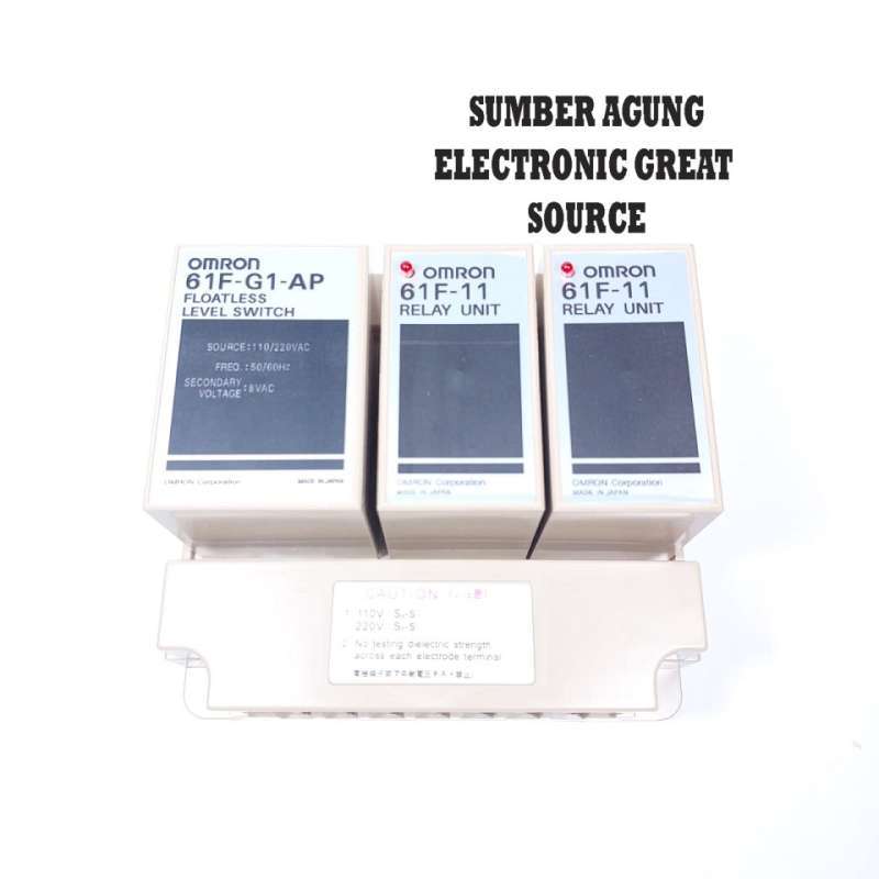 Jual Omron Wlc Double 61f-g1-ap Floatless Level Switch Dobel Relay Unit ...