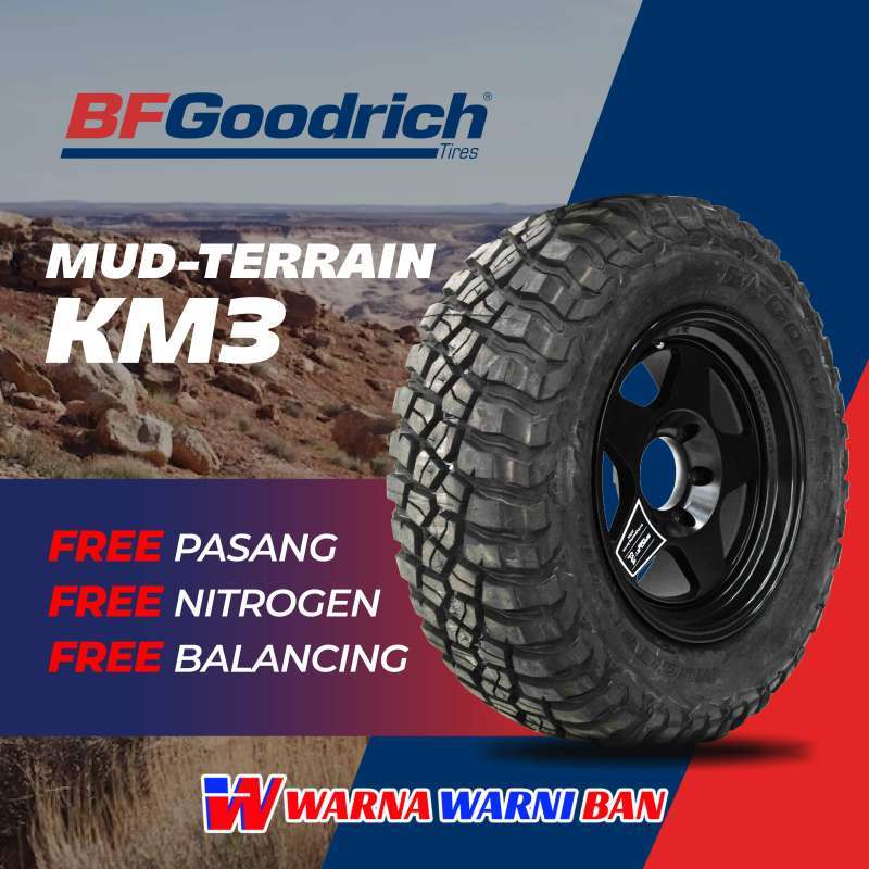 Promo Bfgoodrich Mud-terrain Km3 37 X 12.5 R17 17 Ban Mobil Diskon 8% ...