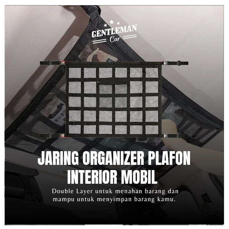 Promo Jaring Cargo Organizer Plafon Atap Langit Interior Mobil Car ...