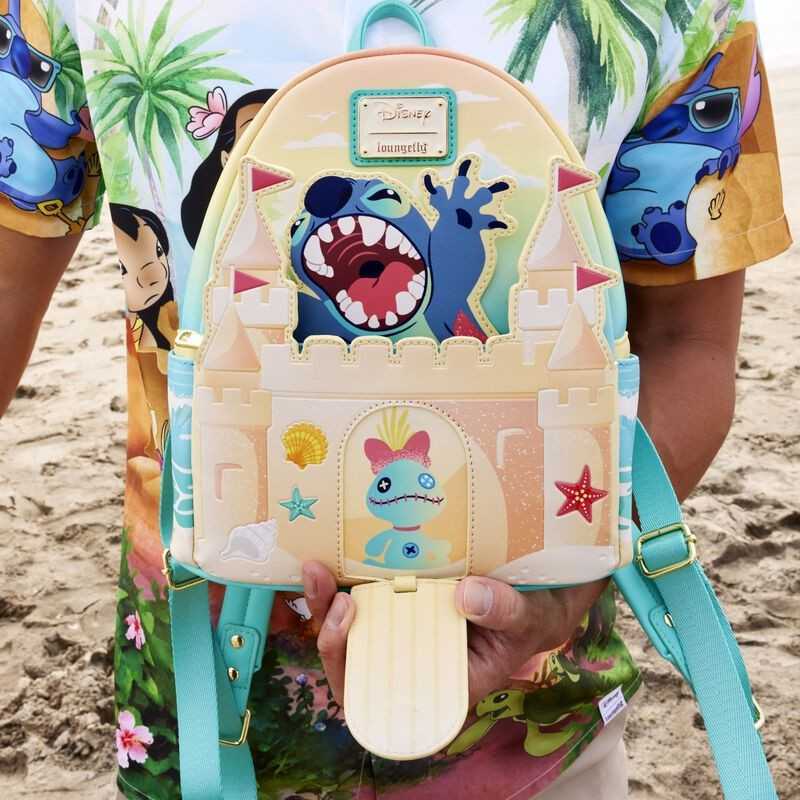 Jual Loungefly Stitch Sandcastle Beach Surprise Mini Backpack di Seller ...