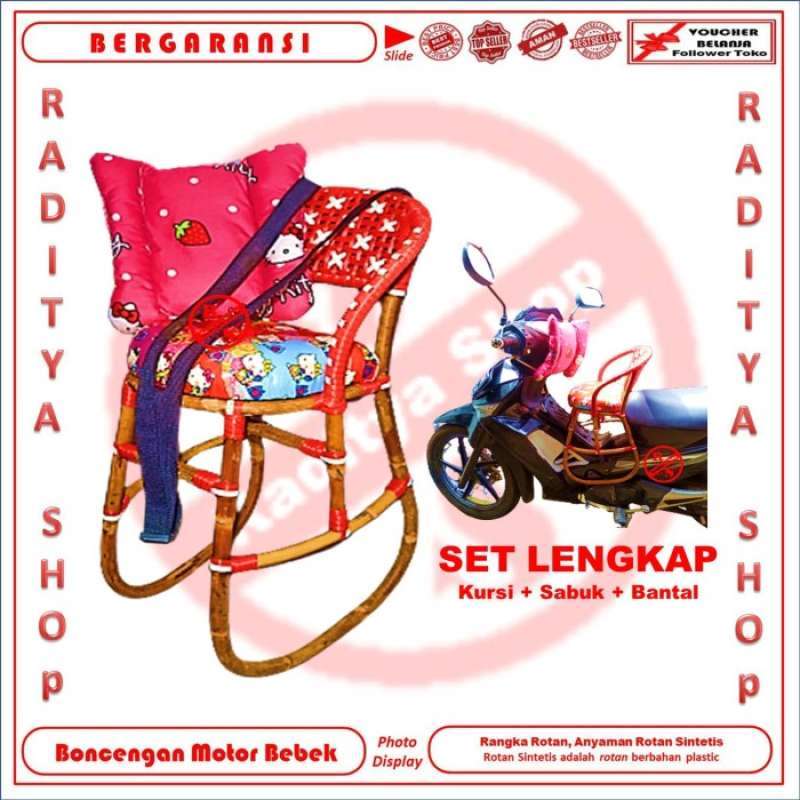 Promo Kursi Bonceng Untuk Motor Bebek / Kursi Bonceng Rotan Motor Bebek ...