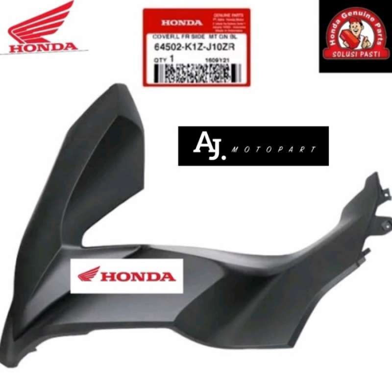 Jual 64502-k1z-j10zr Sayap Pcx 160 Warna Hitam Doff Asli Honda Di ...