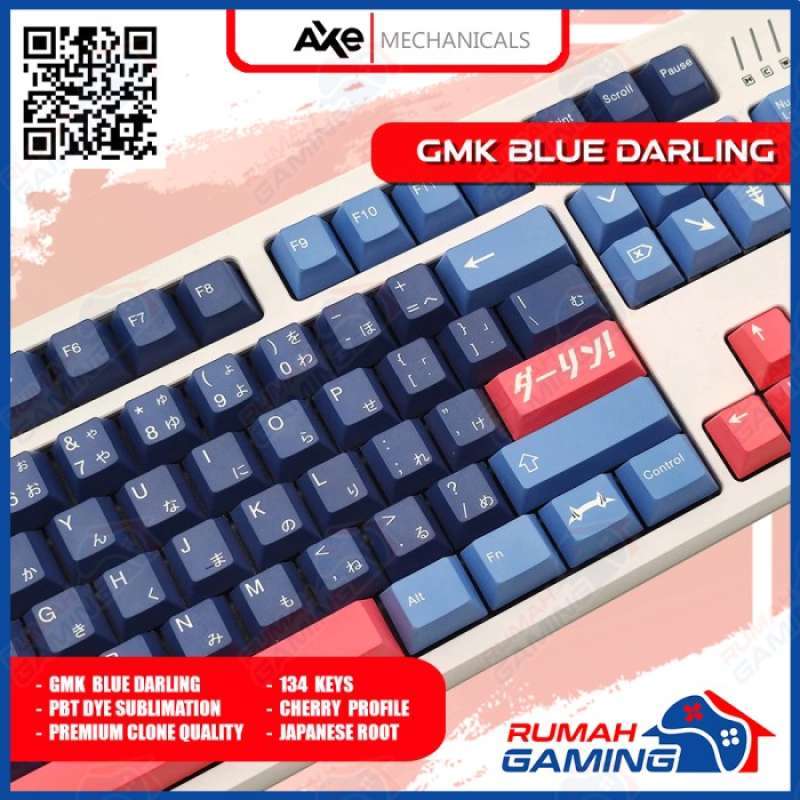 Promo Keycap - Keycaps - Cherry - Gmk Blue Darling - Pbt - Dye Sub ...