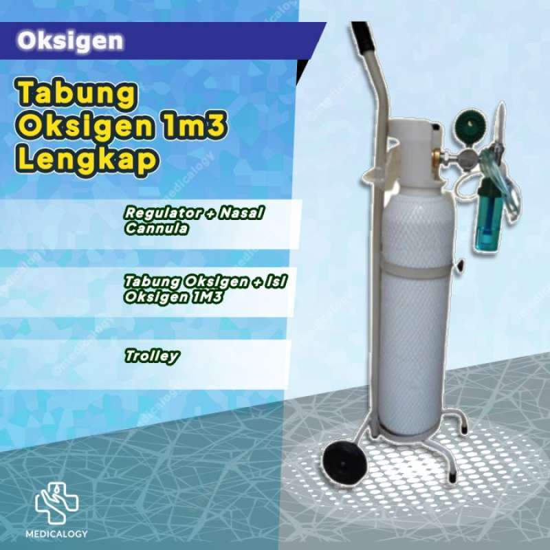 Jual Tabung Oksigen 1m3 Set Lengkap Siap Pakai Di Seller Makmur Sentosaa - Meruya Selatan (udik ...