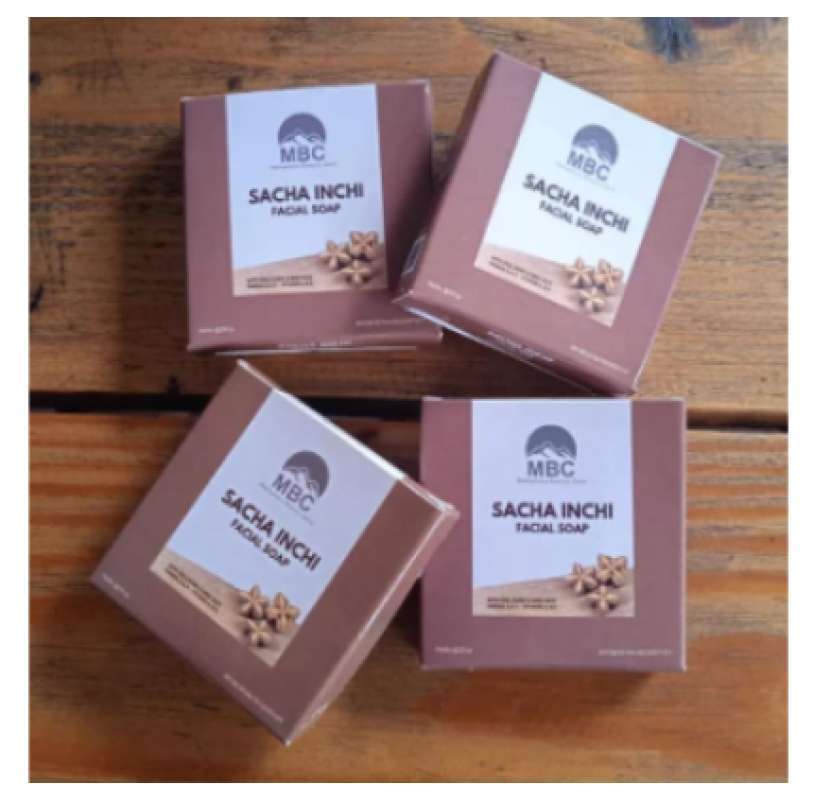 Jual [ MBC ] SACHA INCHI facial soap with collagen & bird nest 1 box ...