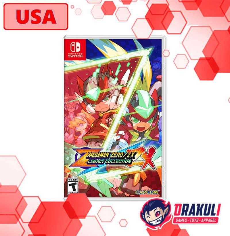Jual Switch Mega Man Zero/ZX Legacy Collection (Asia/English) di Seller ...