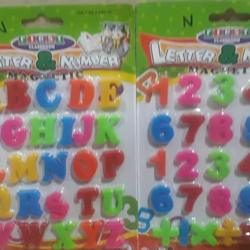 Jual Abjad Atau Angka Magnet di Seller D.s market - 5 Ulu, Kota ...