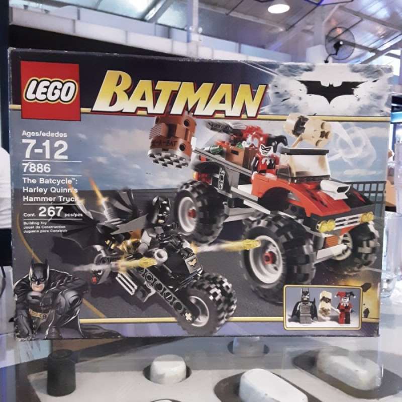 Promo Lego 7886 The Batcycle Harley Quinn'S Hammer Truck Diskon 23% di ...