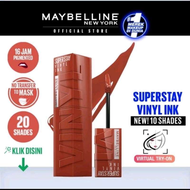Jual Maybelline Superstay Vinyl Ink - Extra di Seller Zamoza Shop ...