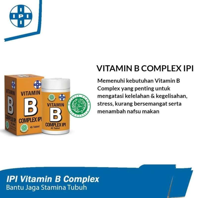 Ipi Vitamin B6 Lengkap Harga Terbaru Februari 2024 | Blibli