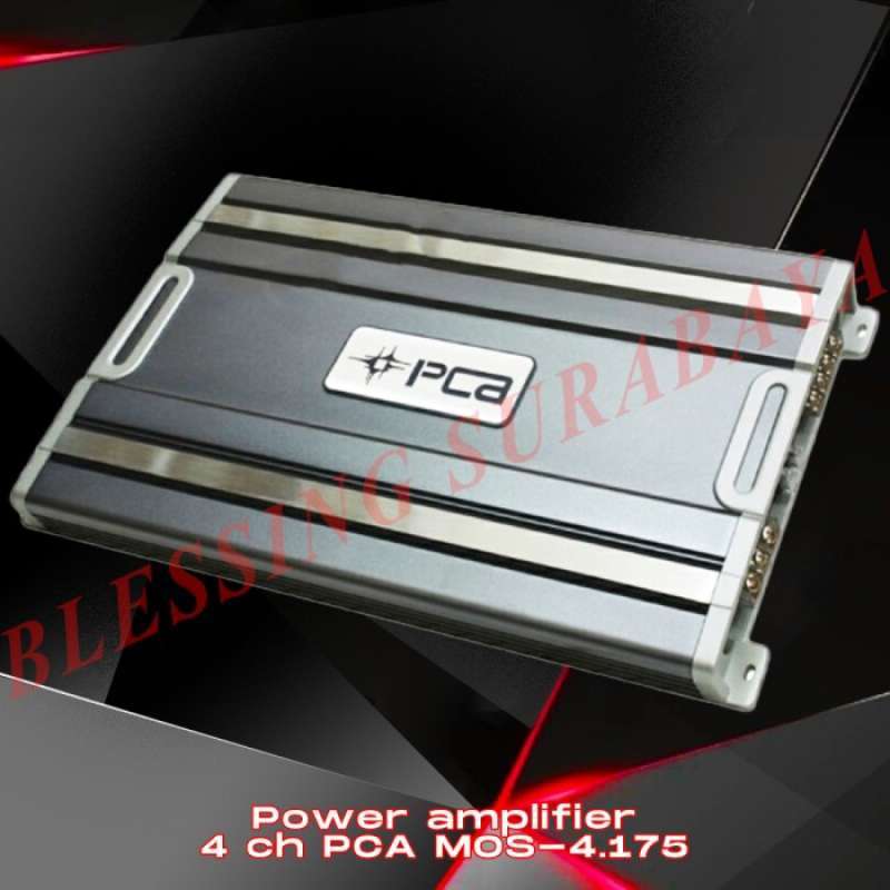 Promo Power Amplifier 4 Ch Pca Mos-4.175 Diskon 23% Di Seller Tokotomotif - Sonokwijenan, Kota ...
