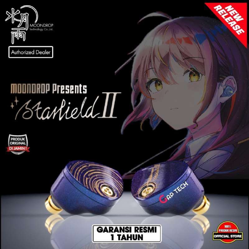 Jual Moondrop Starfield 2 / Ii 10mm Dynamic Driver In-ear Monitor Iem ...