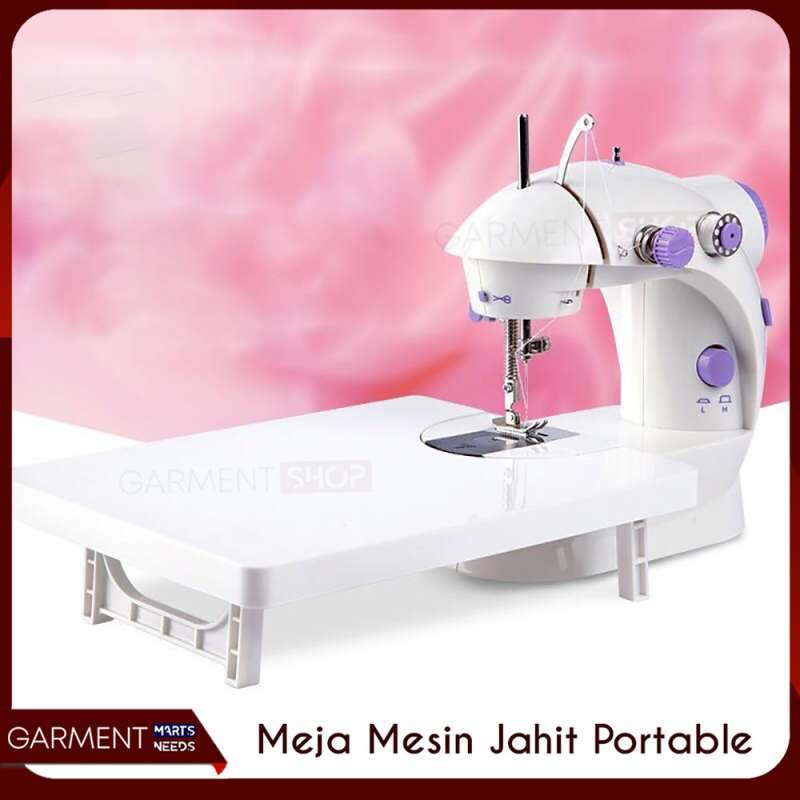 Promo Mesin Jahit Plus Meja Portable Mesin Jahit Ada Lampu Industri ...
