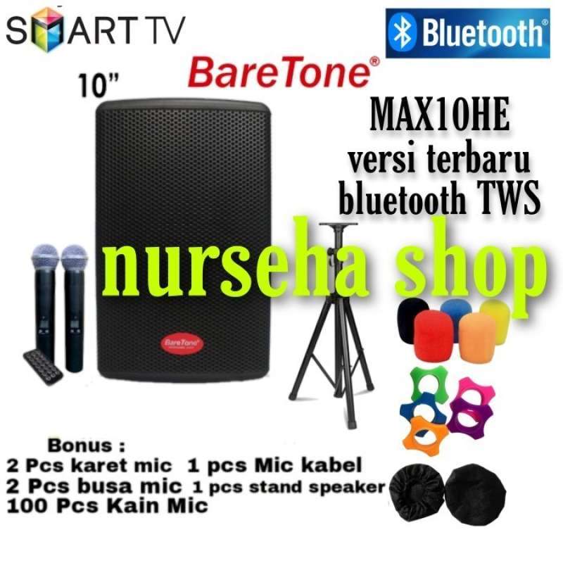 Jual Speaker Meeting Wireless Baretone 10 Inch Max10he Original Di ...