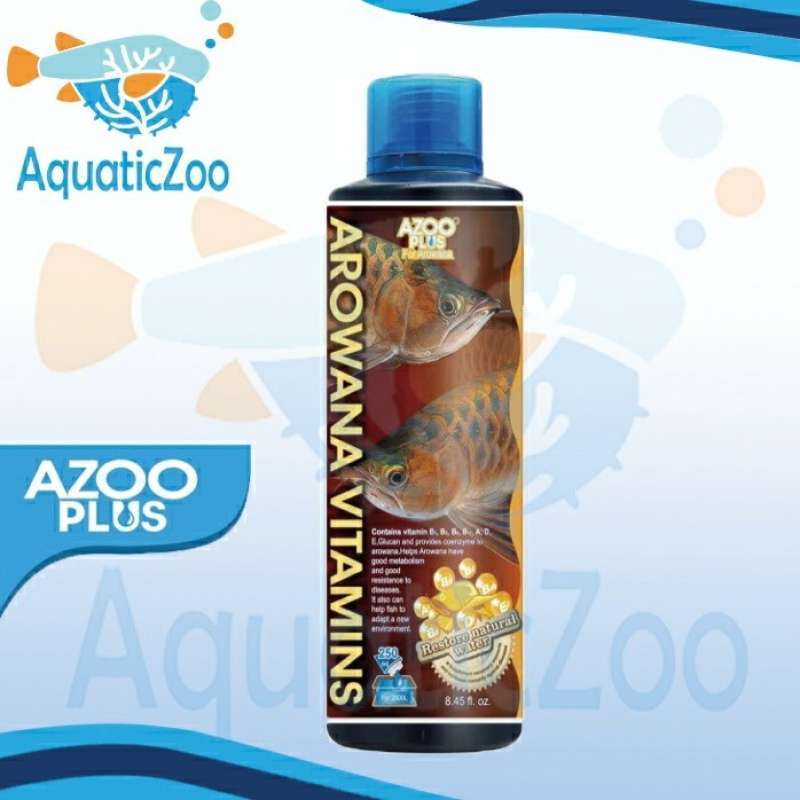 Promo AzooPlus Arowana Vitamins 250ml Vitamin Ikan Arowana Azoo Plus ...