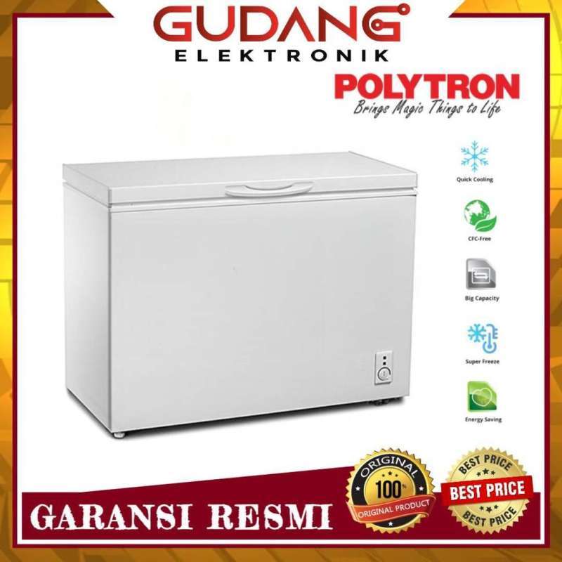 Jual Chest Freezer Polytron 317 Original, Murah & Diskon Juni 2024 | Blibli